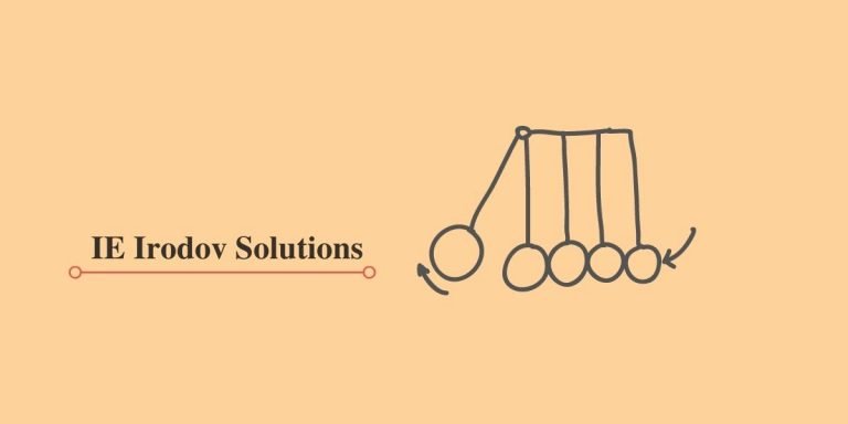 IE Irodov Solutions - Download for Free in PDF- Updated in 2025