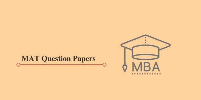 MAT Previous Year Question Papers with Answers in PDF - 2022