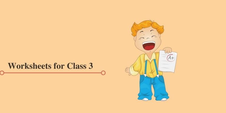 Class 3 Worksheets in PDF for All Subjects - Download For Free (2021)